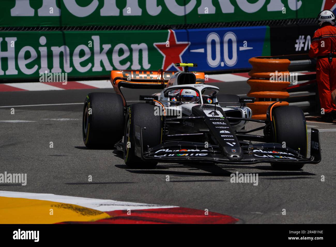 Monaco, Mezzolombardo, Monaco. 26th May, 2023. British driver Lando Norris ( McLaren F1 Team ...