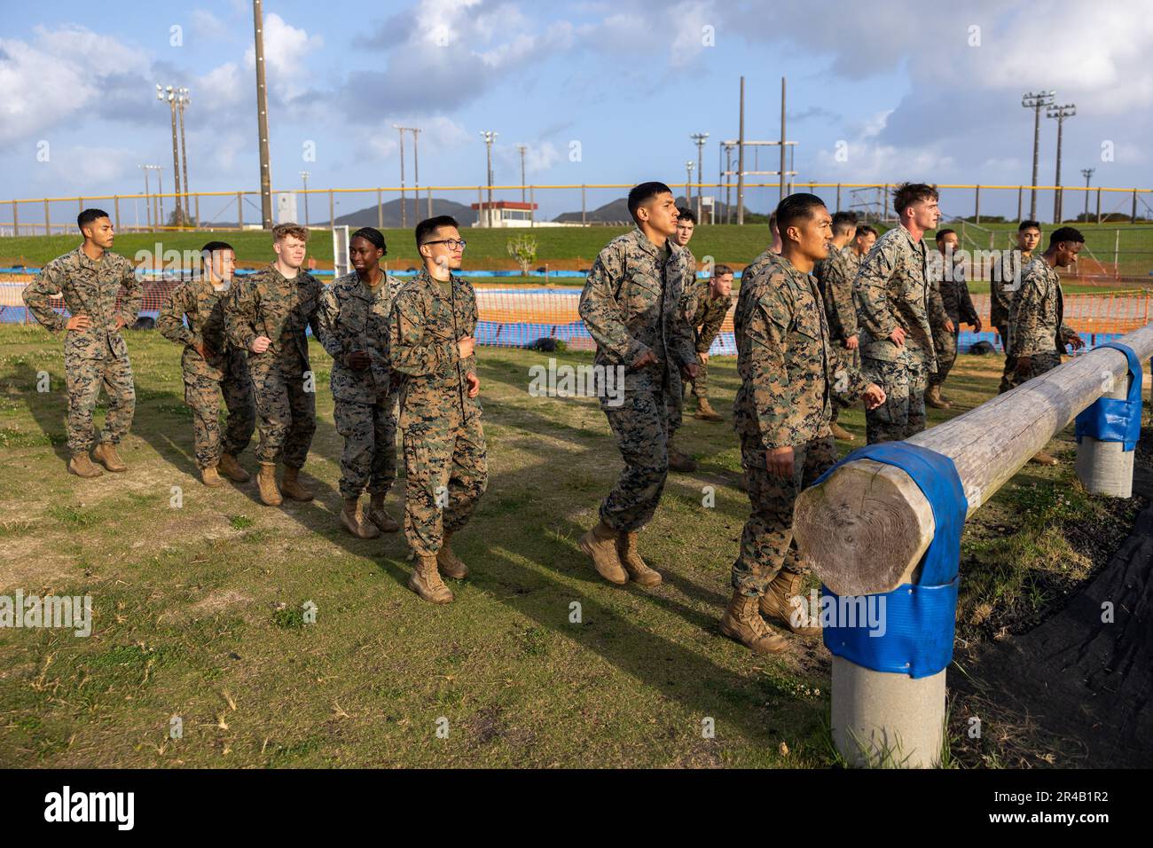 U.S. Marines with the 31st Marine Expeditionary Unit participate in an ...