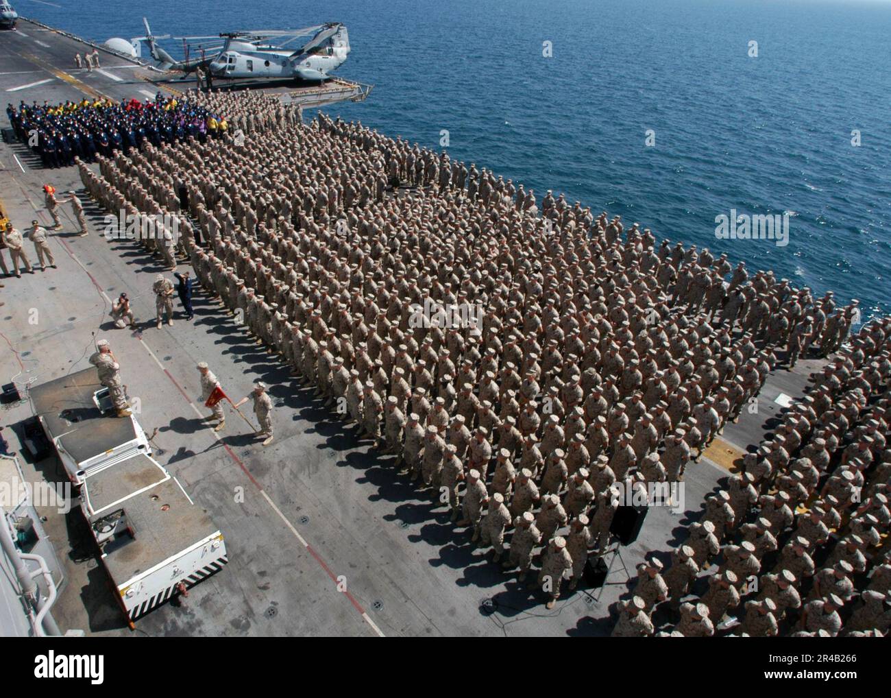 US Navy Commandant of the Marine Corps, Gen. Michael Hagee, addresses ...