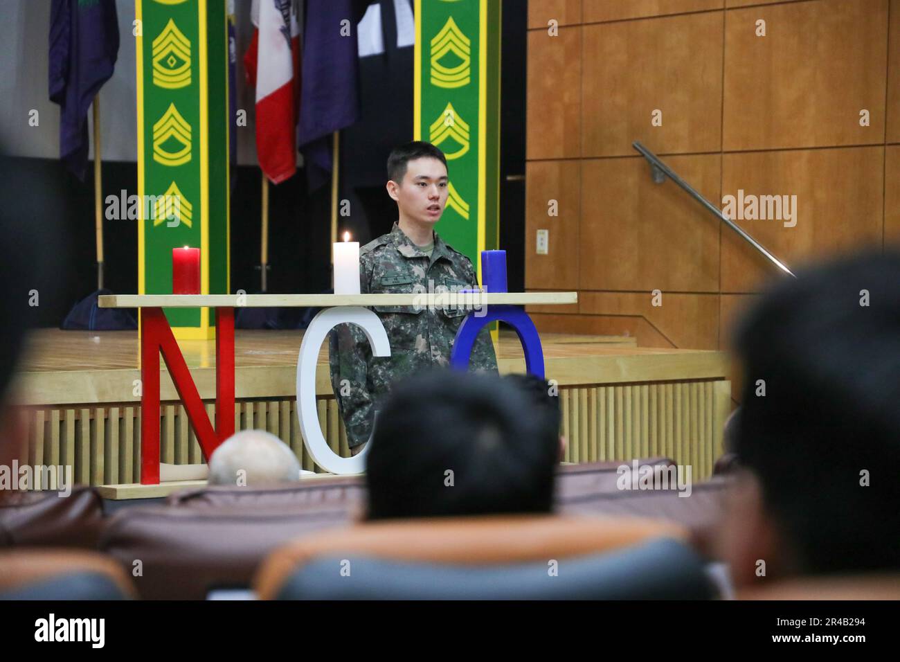 United States Army Garrison Yongsan-Casey Command Sgt. Maj. Wayne ...
