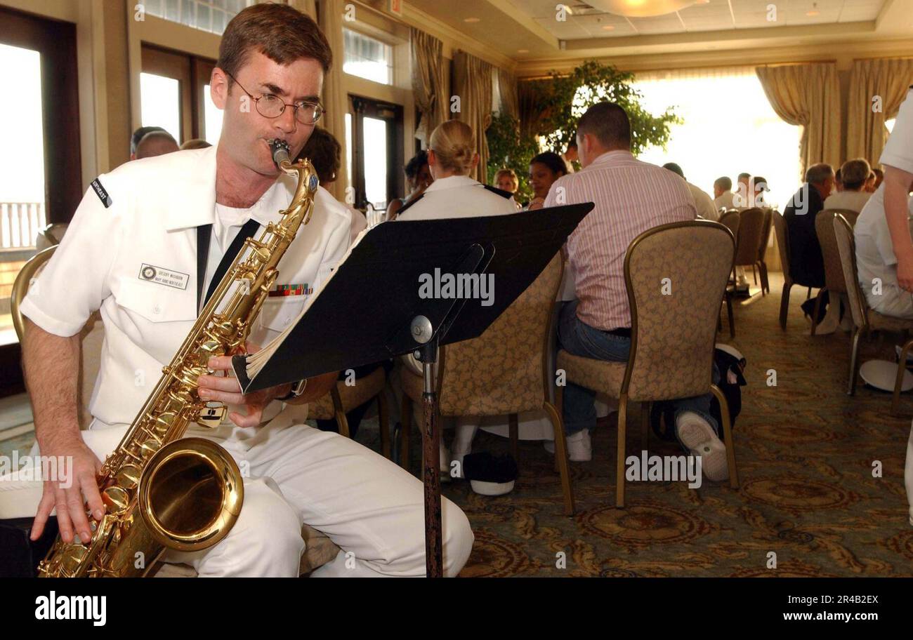 US Navy Musician 2nd Class performs with the Rhode Island Sound Jazz ...