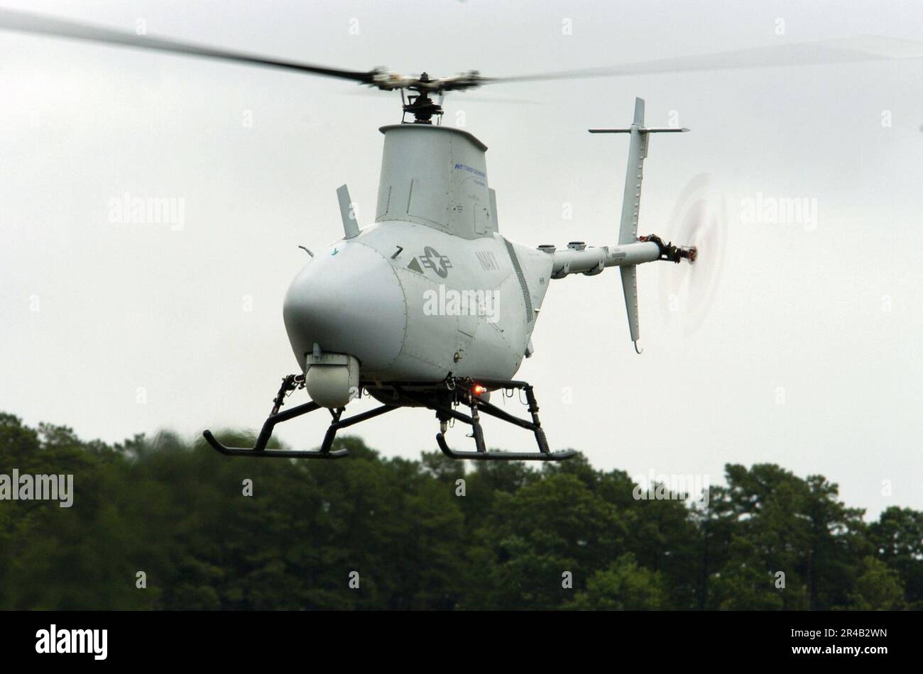 US Navy A RQ-8A Fire Scout Vertical Takeoff and Landing Tactical ...