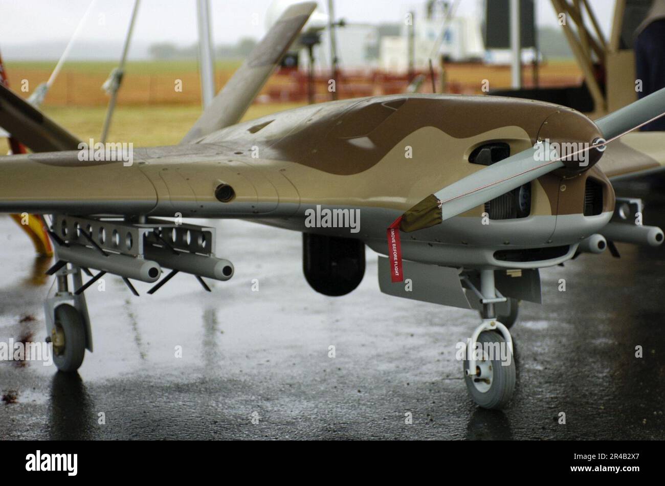 US Navy A Sentry HP Unmanned Aerial Vehicle (UAV) on display at the ...