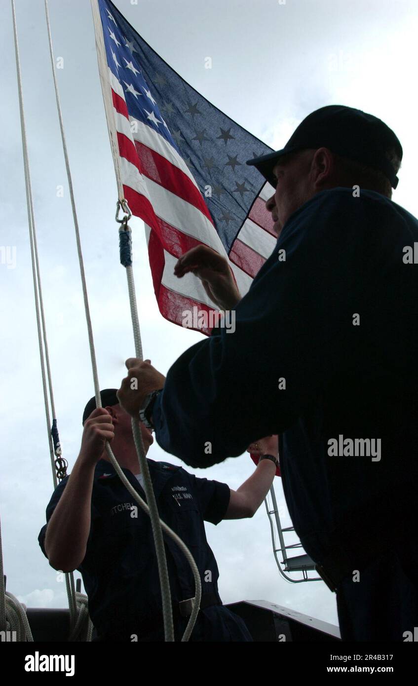 US Navy Quartermaster 1st Class foreground, and Quartermaster 1st Class ...