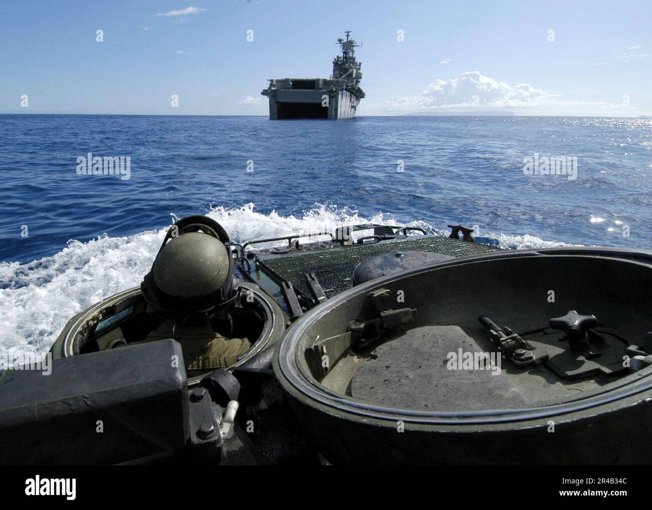 US Navy Pfc. assigned to the 3rd Amphibious Assault Battalion based out ...