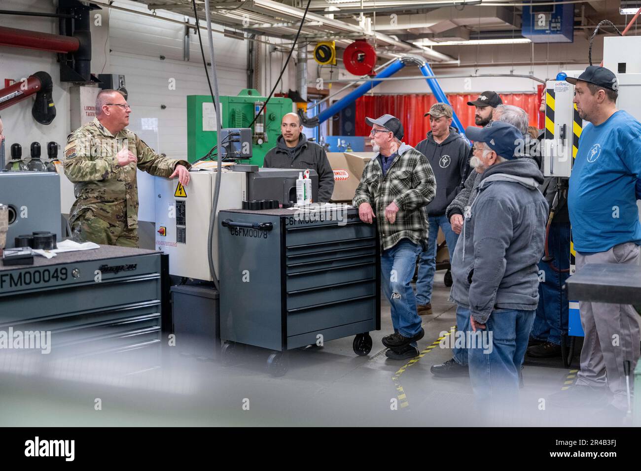 Northwest Machining and Manufacturing tour the 124th Fighter Wing’s ...