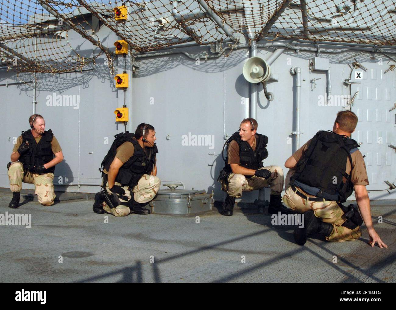 US Navy Sailors assigned to the USS Samuel B. Roberts (FFG 58) Visit ...
