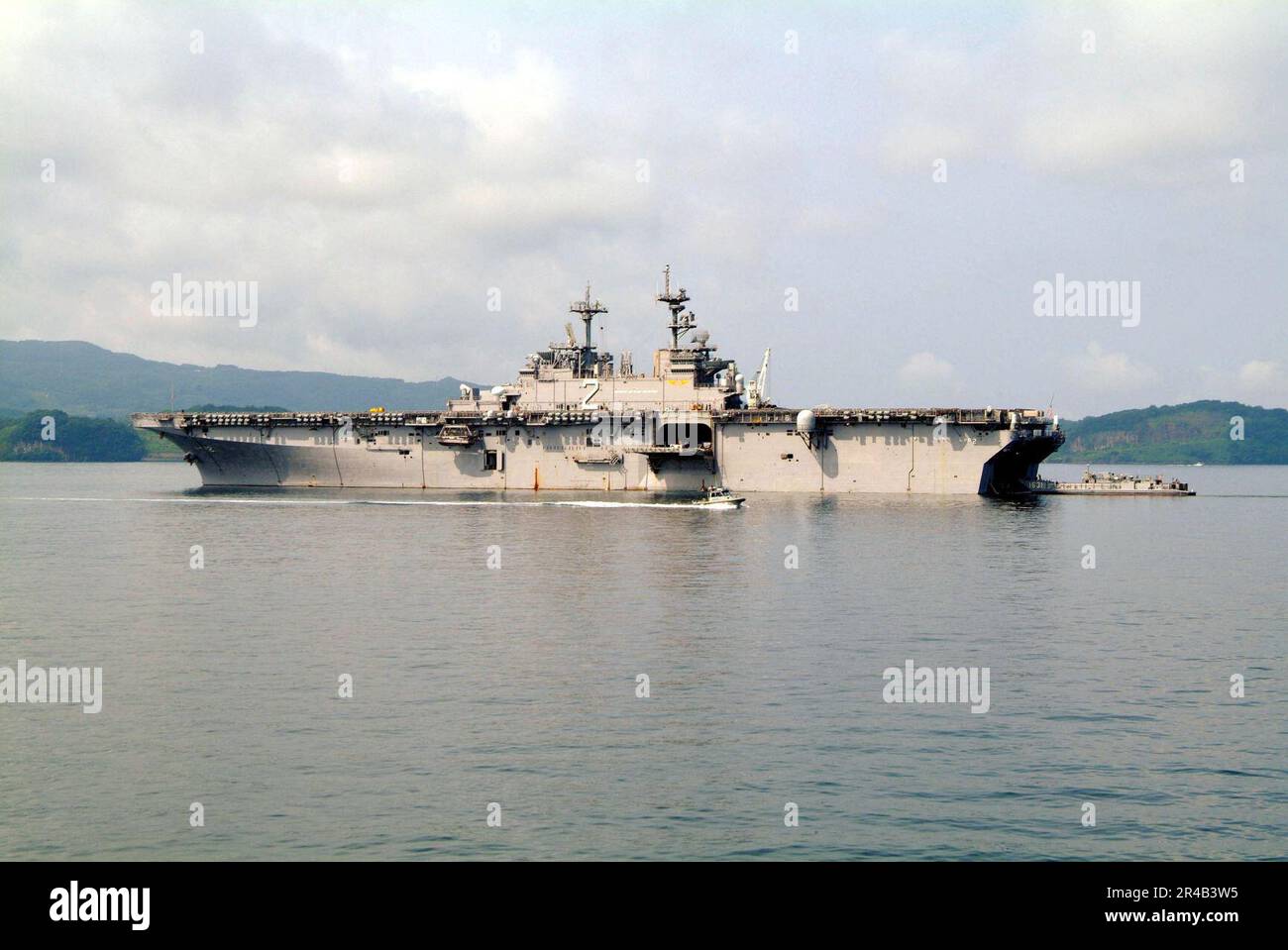 US Navy Landing Craft, Utility (LCU) 1631, assigned to Assault Craft ...
