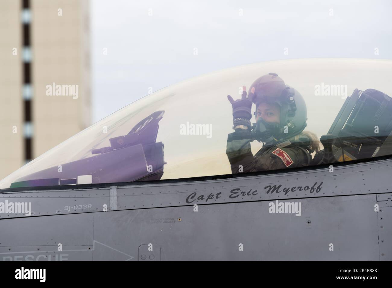 U.S. Air Force Capt. Alaina Dent, 480th Fighter Squadron chief of ...