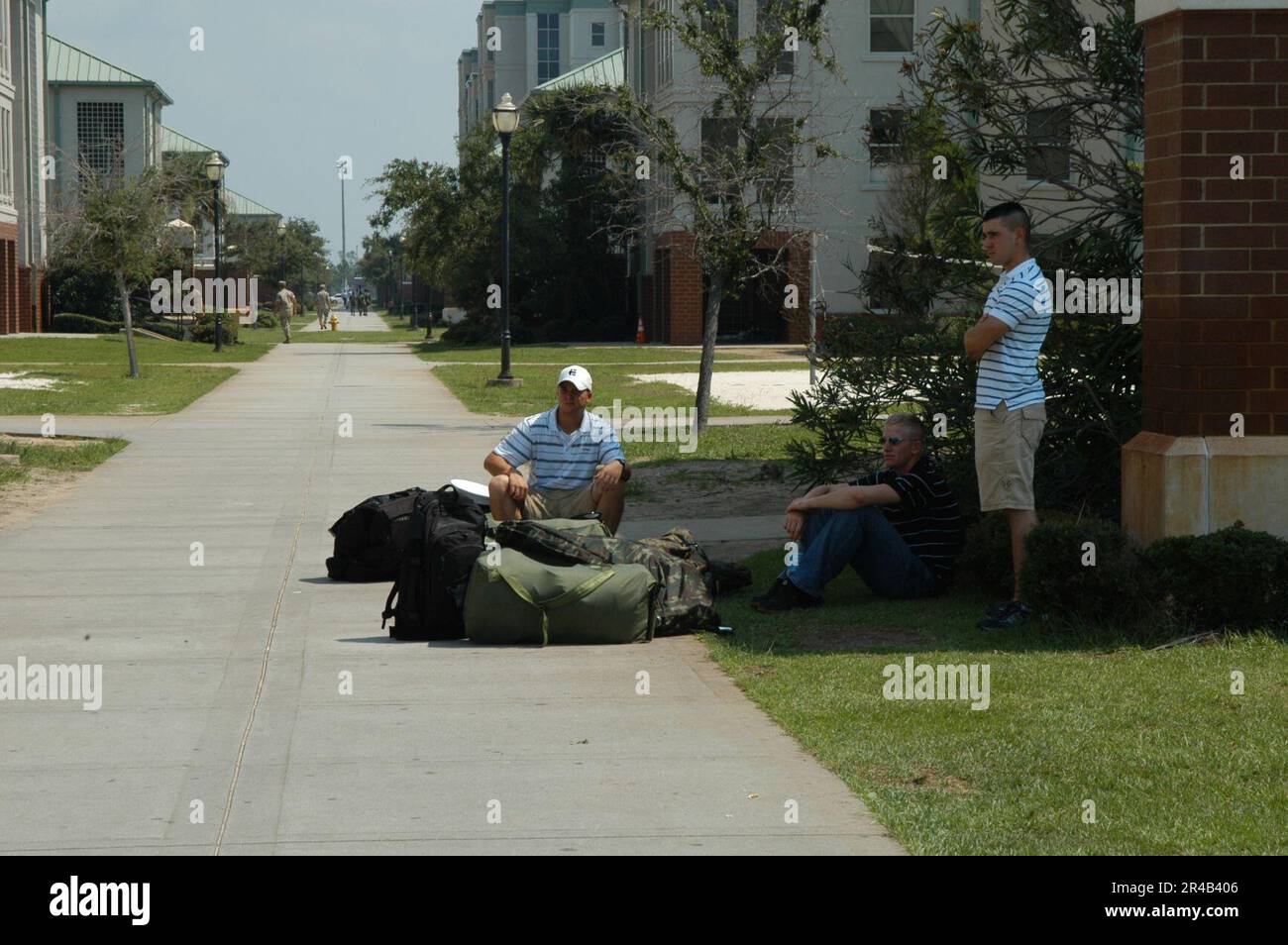 US Navy Three students assigned to Naval Aviation Technical Training ...