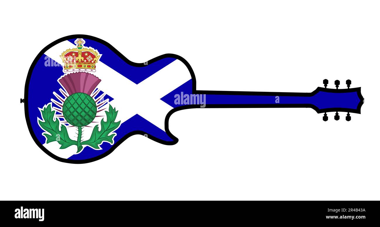 Scottish thistle drawing hi-res stock photography and images - Alamy