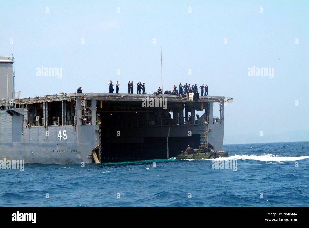 US Navy An Armored Amphibious Vehicle (AAV) assigned to the 31st Marine ...