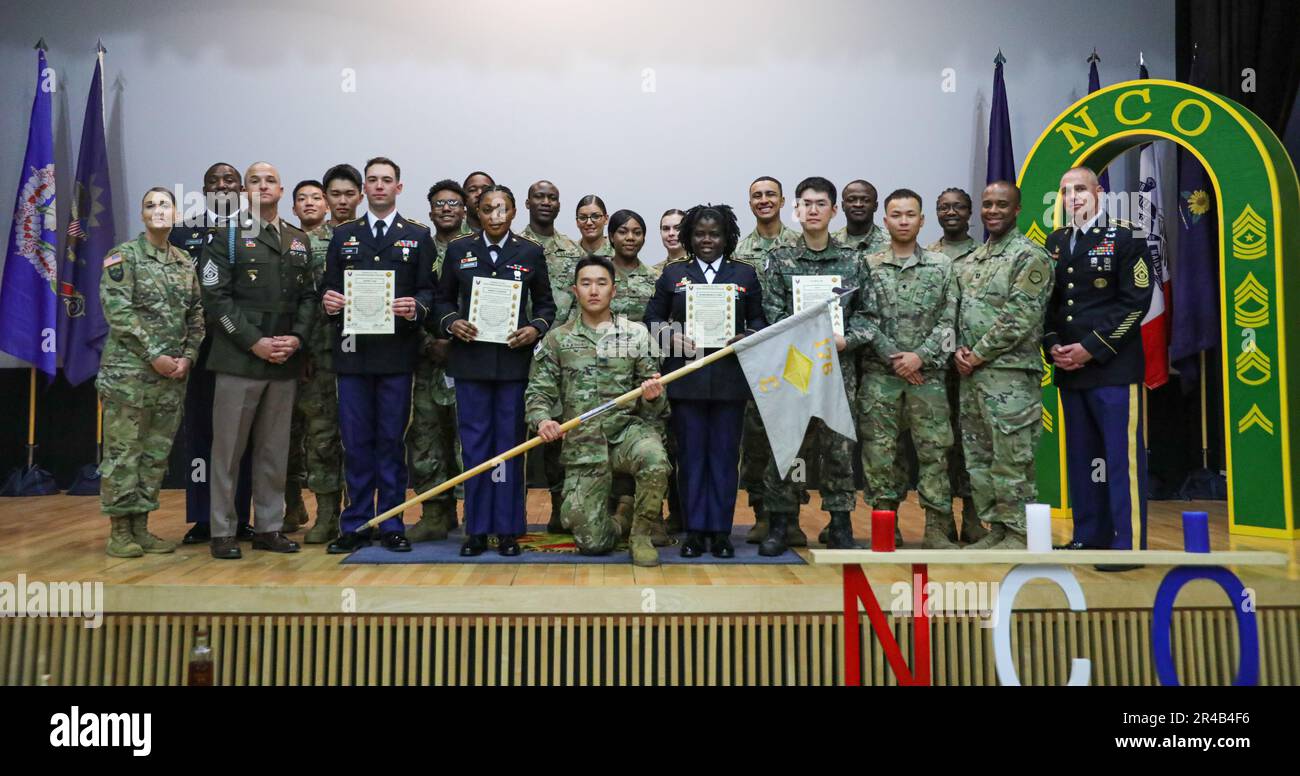 United States Army Garrison Yongsan-Casey Command Sgt. Maj. Wayne ...