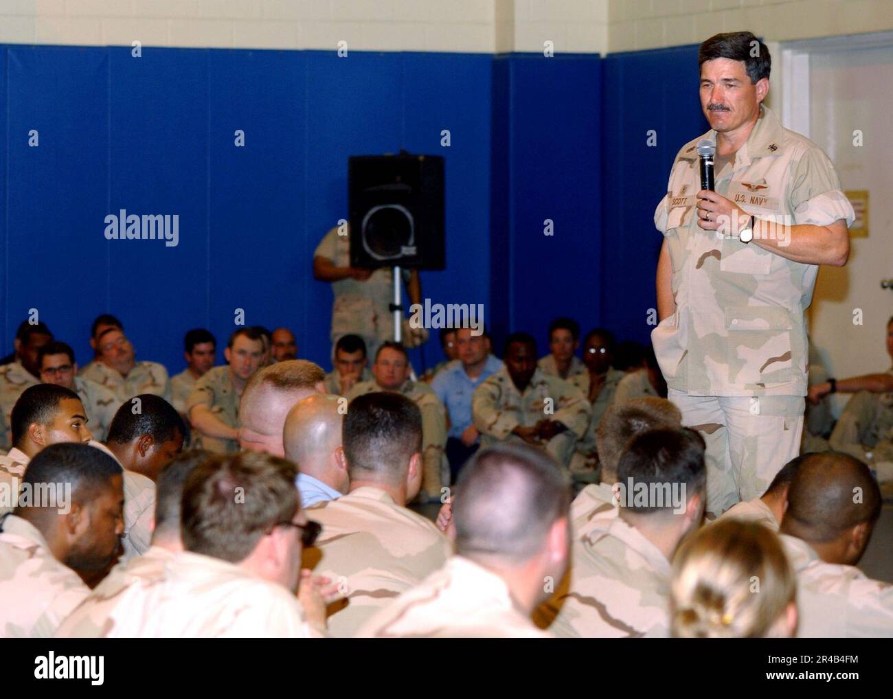 US Navy Master Chief Petty Officer of the Navy (MCPON), Terry Scott ...