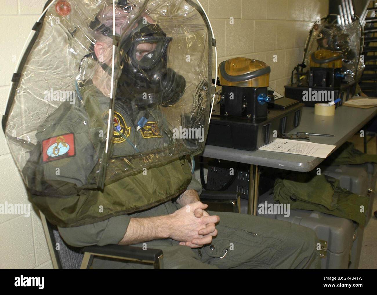 US Navy Aviation Warfare Systems Operator 1st Class endures a series of ...