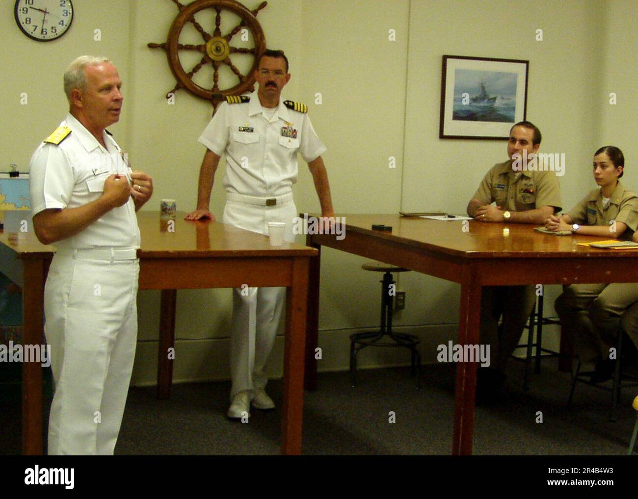 US Navy Commander, Naval Surface Force, U.S. Pacific Fleet, Vice Adm ...