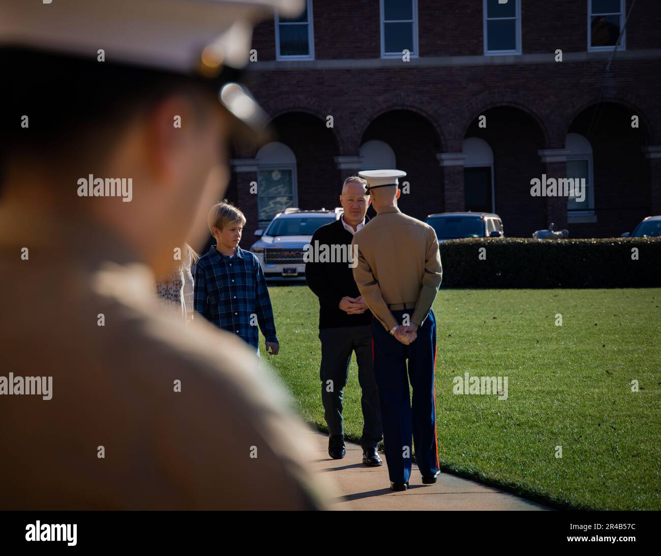 Retired U.S. Marine Col. and NASA Astronaut, Douglas G. Hurley, visits ...