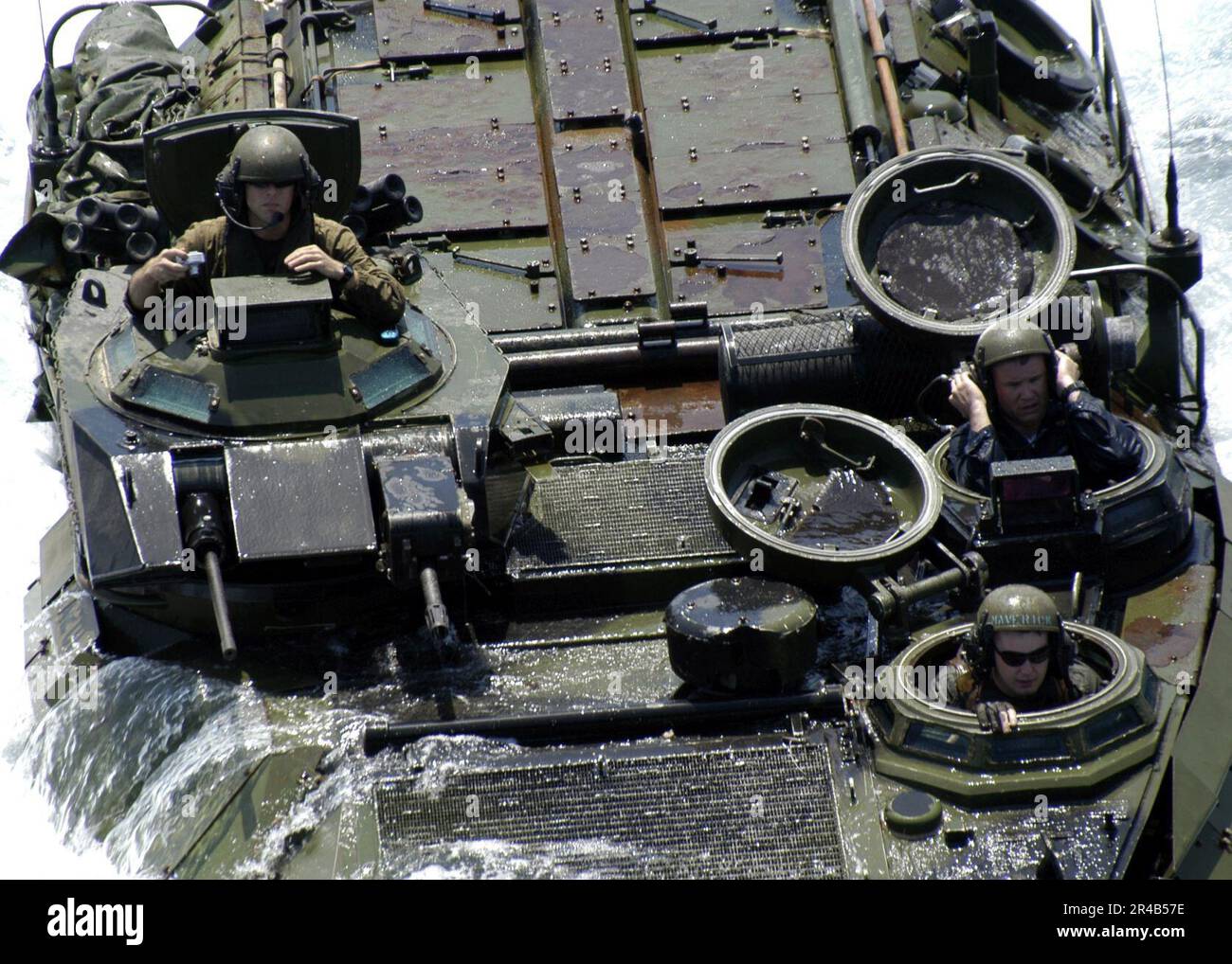 Military Amtrak Amphibious Assault Vehicle AAV7 Amphibious Assault