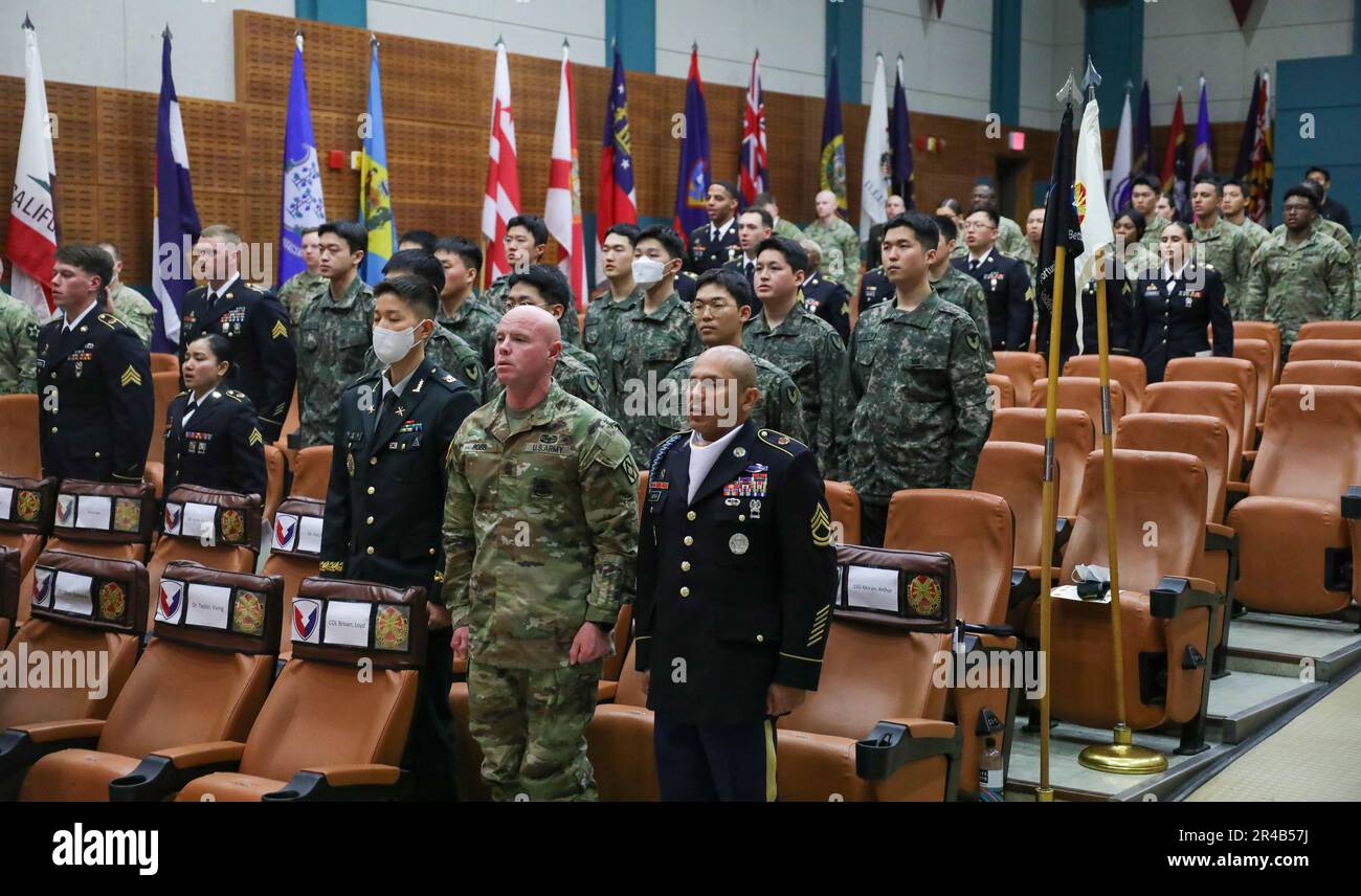 United States Army Garrison Yongsan-Casey Command Sgt. Maj. Wayne ...