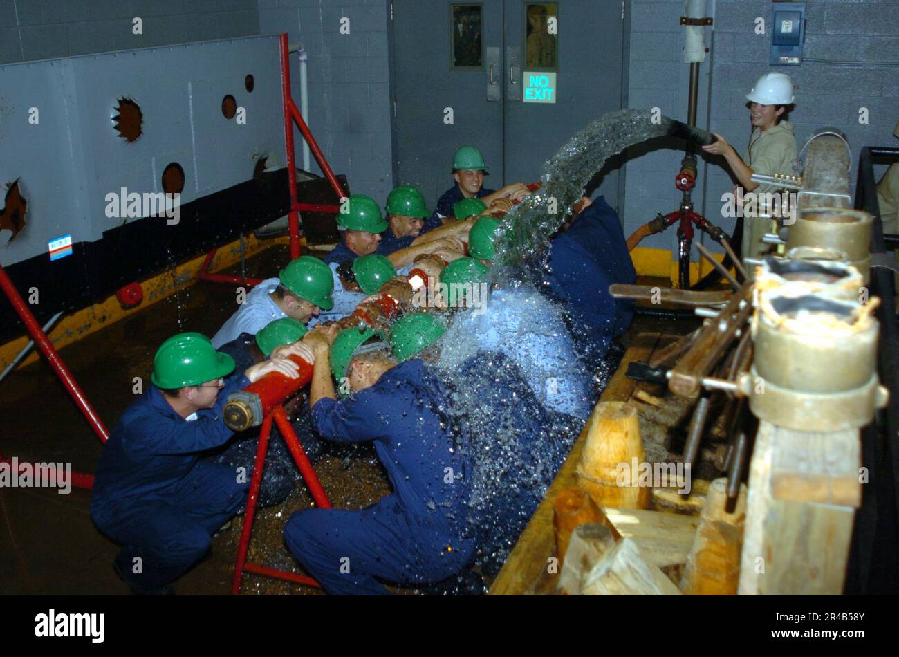 US Navy Sailors from various ships stationed at Naval Station Norfolk ...