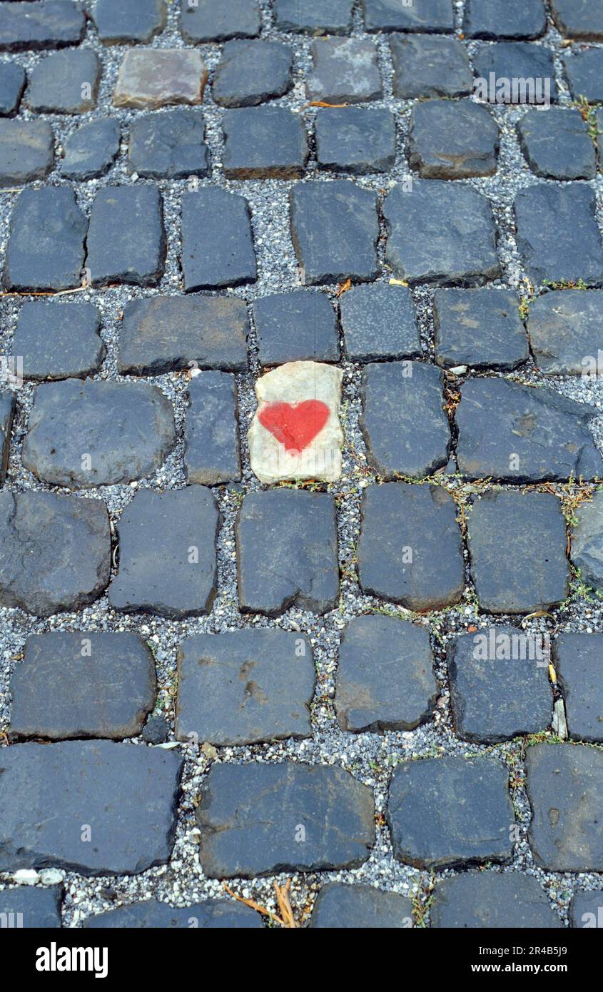 Hand Painted Paver Patterns Seamless Painted Overlapping Striped