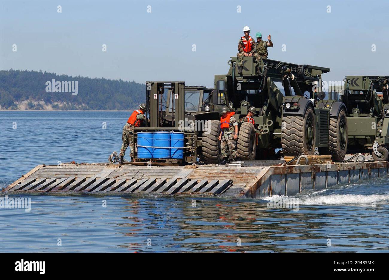 US Navy U.S. Navy Seabee Amphibious Construction Battalion One (ACB-1 ...