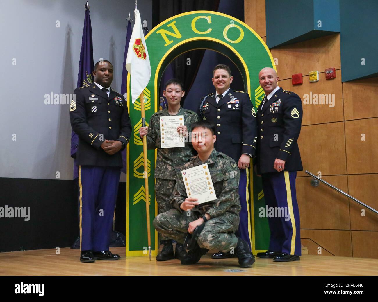 United States Army Garrison Yongsan-Casey Command Sgt. Maj. Wayne ...