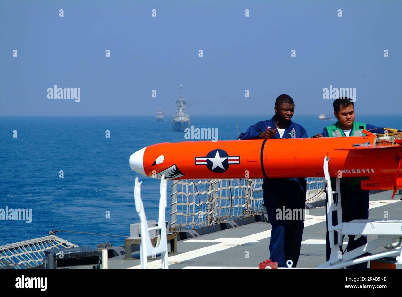 US Navy Members of Fleet Activities, Okinawa's drone detachment monitor ...