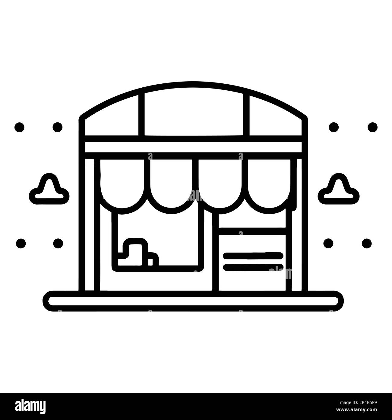 Storefront art Black and White Stock Photos & Images - Alamy