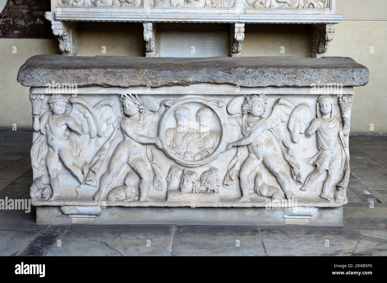 Pisa, Italy 04.27.2018: The Camposanto Monumentale, the ancient ...