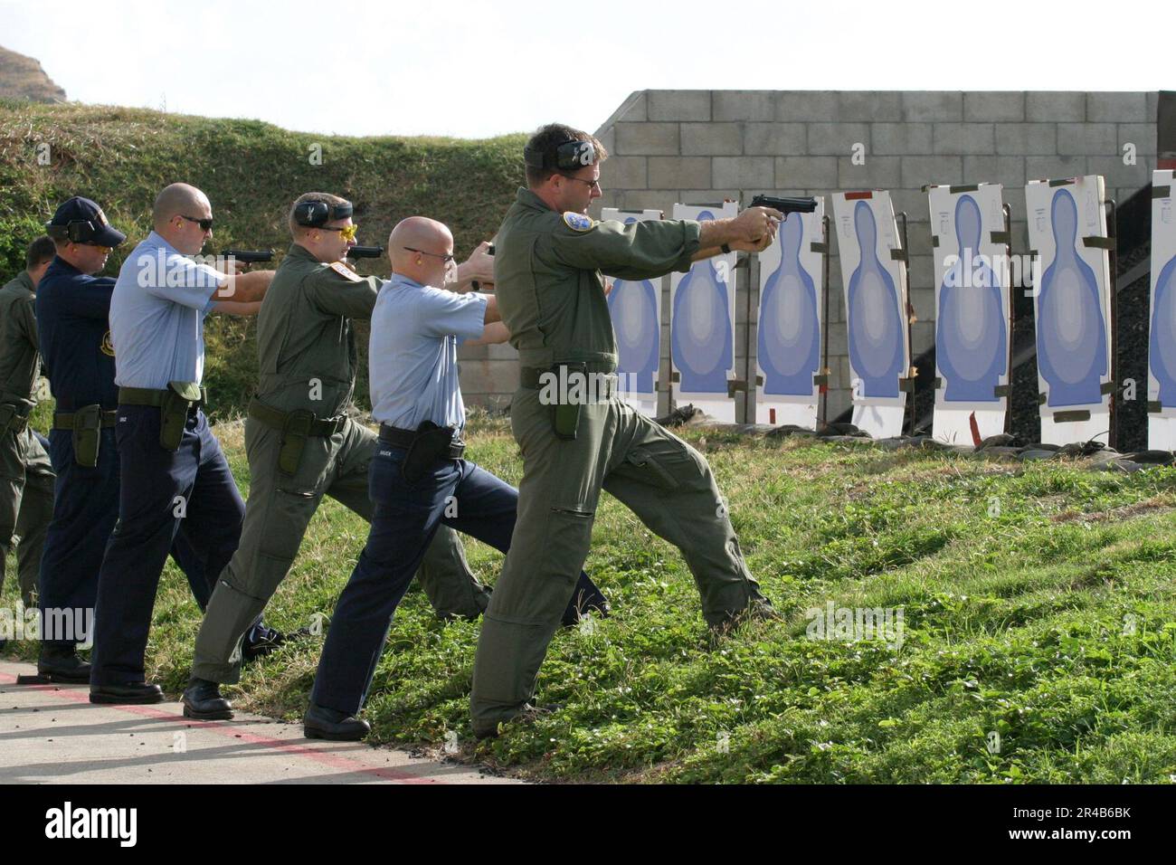US Navy Sailors assigned to Patrol Squadron Four Seven (VP-47 ...