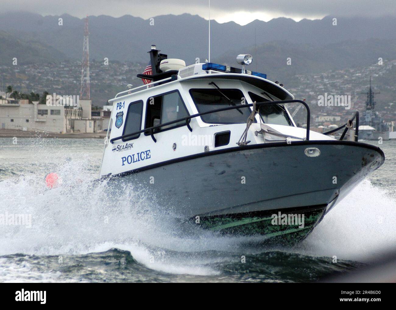 US Navy Sailors assigned to Naval Station Pearl Harbor Security ...
