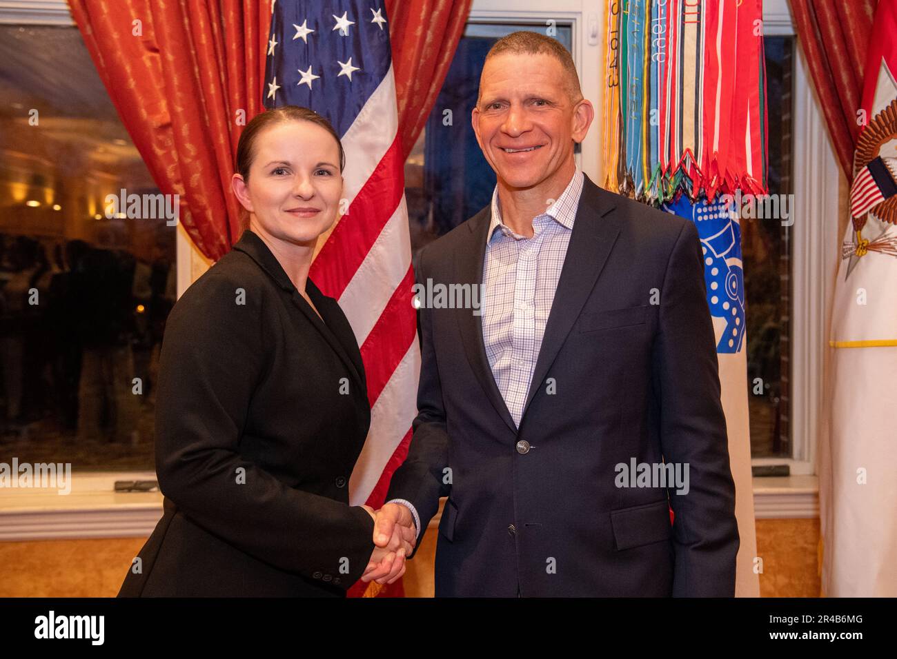 Sgt. Maj. of the Army Michael A. Grinston hosts a reception for ...