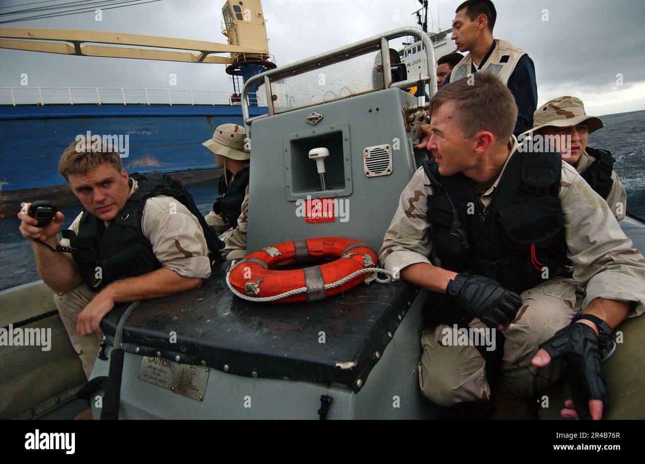 US Navy A Visit Board Search and Seizure team from the U.S. Navy guided ...