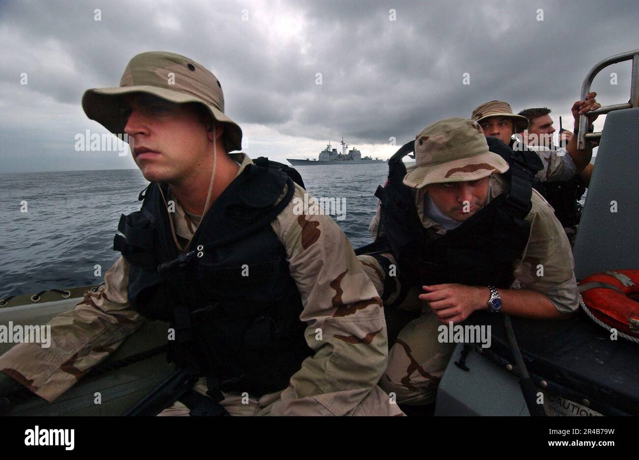US Navy A Visit Board Search and Seizure team from the U.S. Navy guided ...