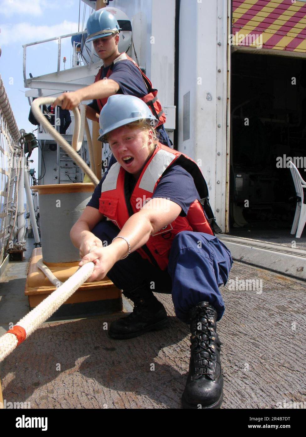 Us coast guard seamen hi-res stock photography and images - Alamy