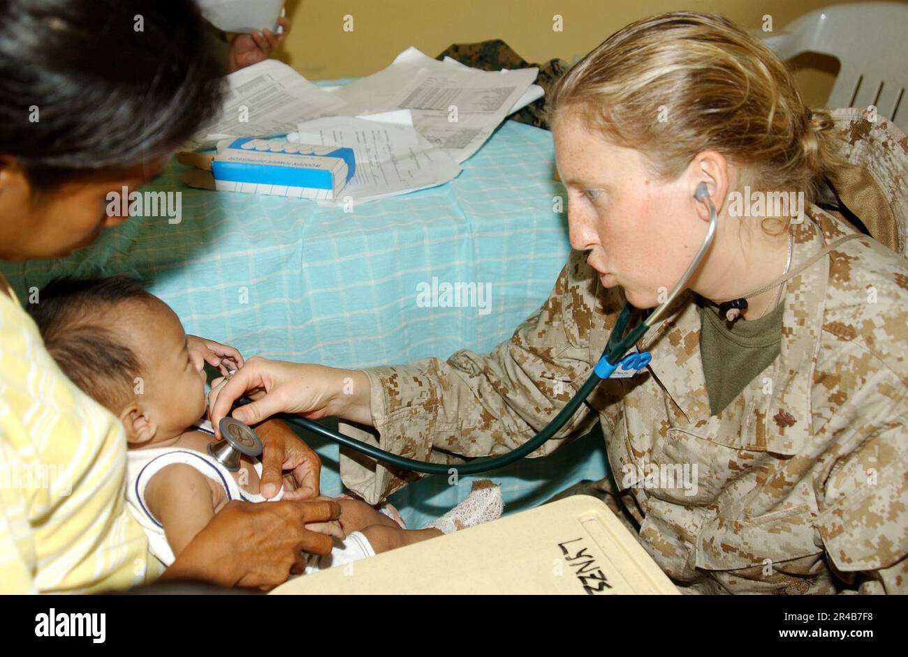 US Navy U.S. Navy Lt. a general medical officer assigned to the ...