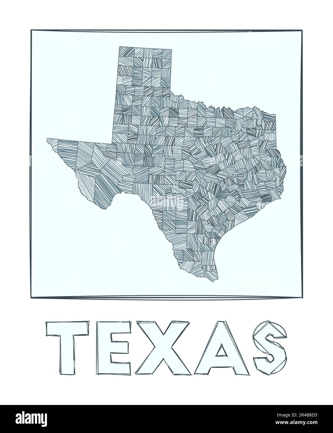 Blank Map Of Texas Regions