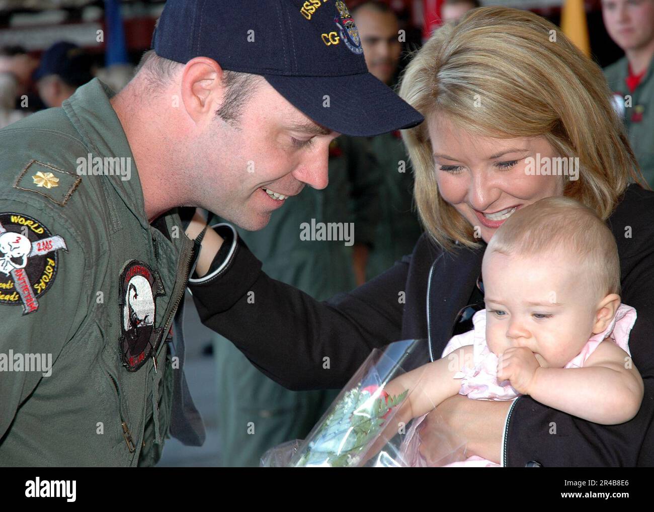 US Navy An officer assigned to Helicopter Anti-Submarine Squadron Light ...