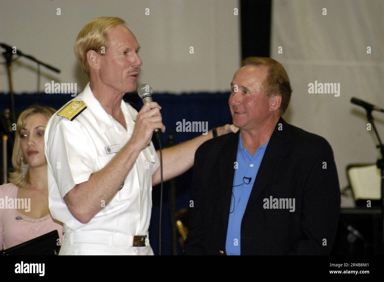 US Navy Commander, Carrier Strike Group Seven, Rear Adm. Michael H ...