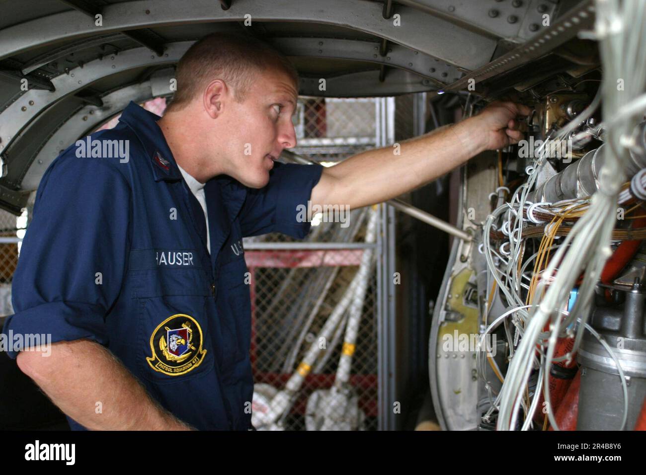 US Navy Aviation Electrician's Mate 2nd Class assigned to Patrol ...