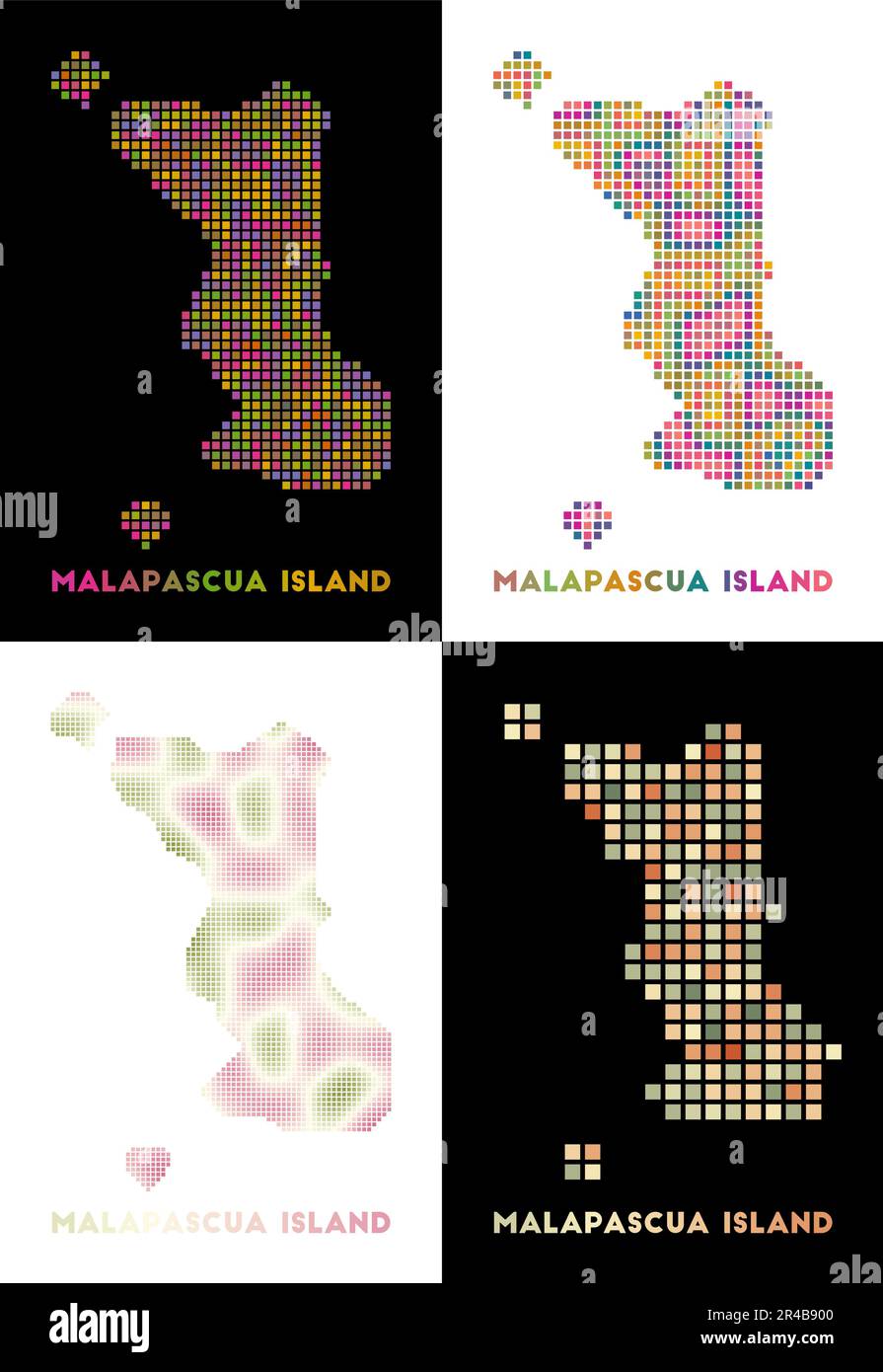Malapascua island map Stock Vector Images - Alamy