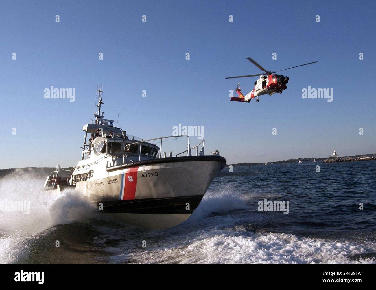 US Navy U.S. Coast Guard assets, a 47-foot motor lifeboat from Coast ...