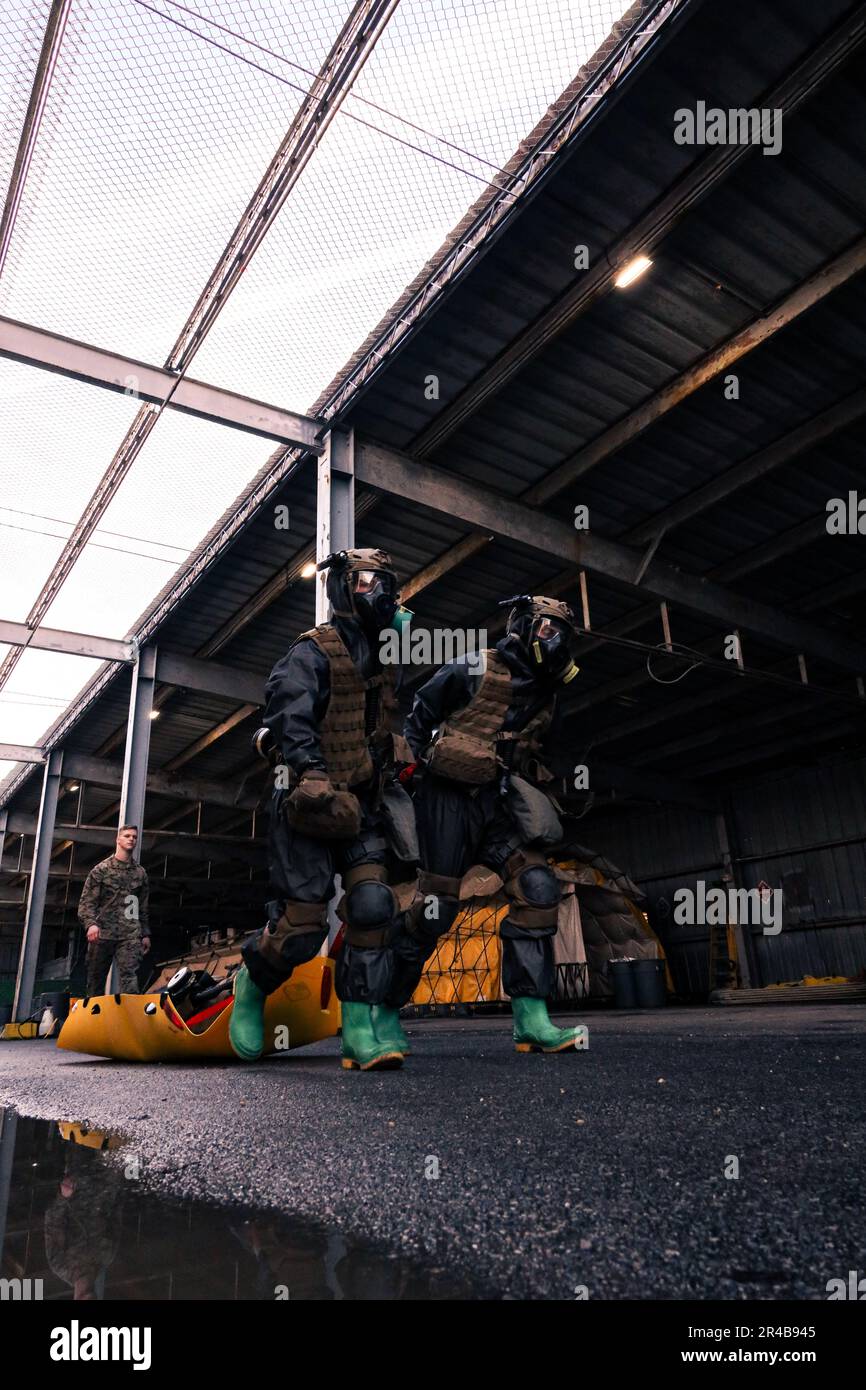 U.S. Marines with Chemical Biological Incident Response Force (CBIRF ...