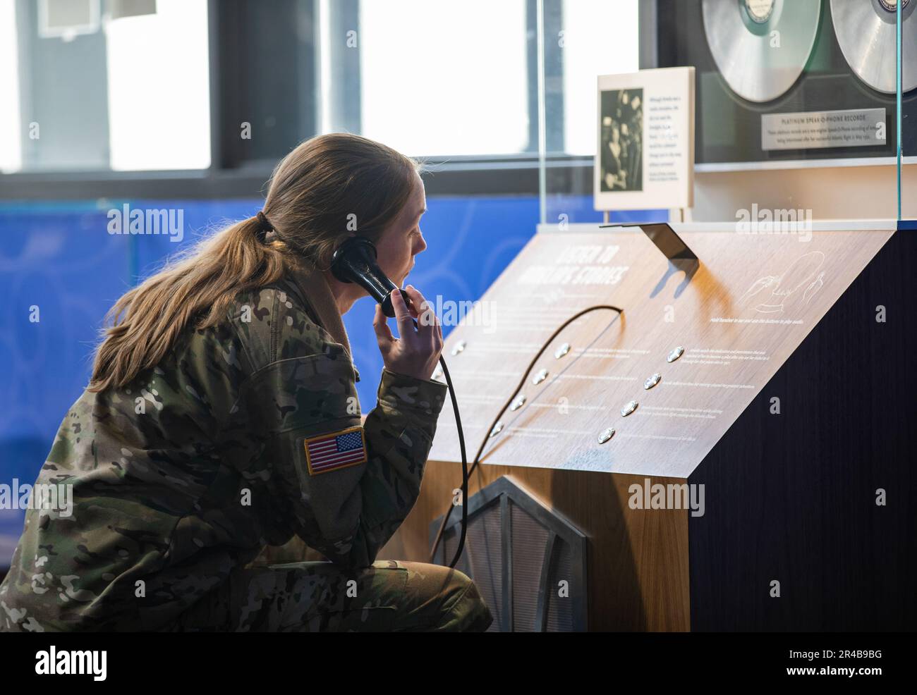 U.S. Army Warrant Officer Elizabeth Quam, a rotary wing aviator ...