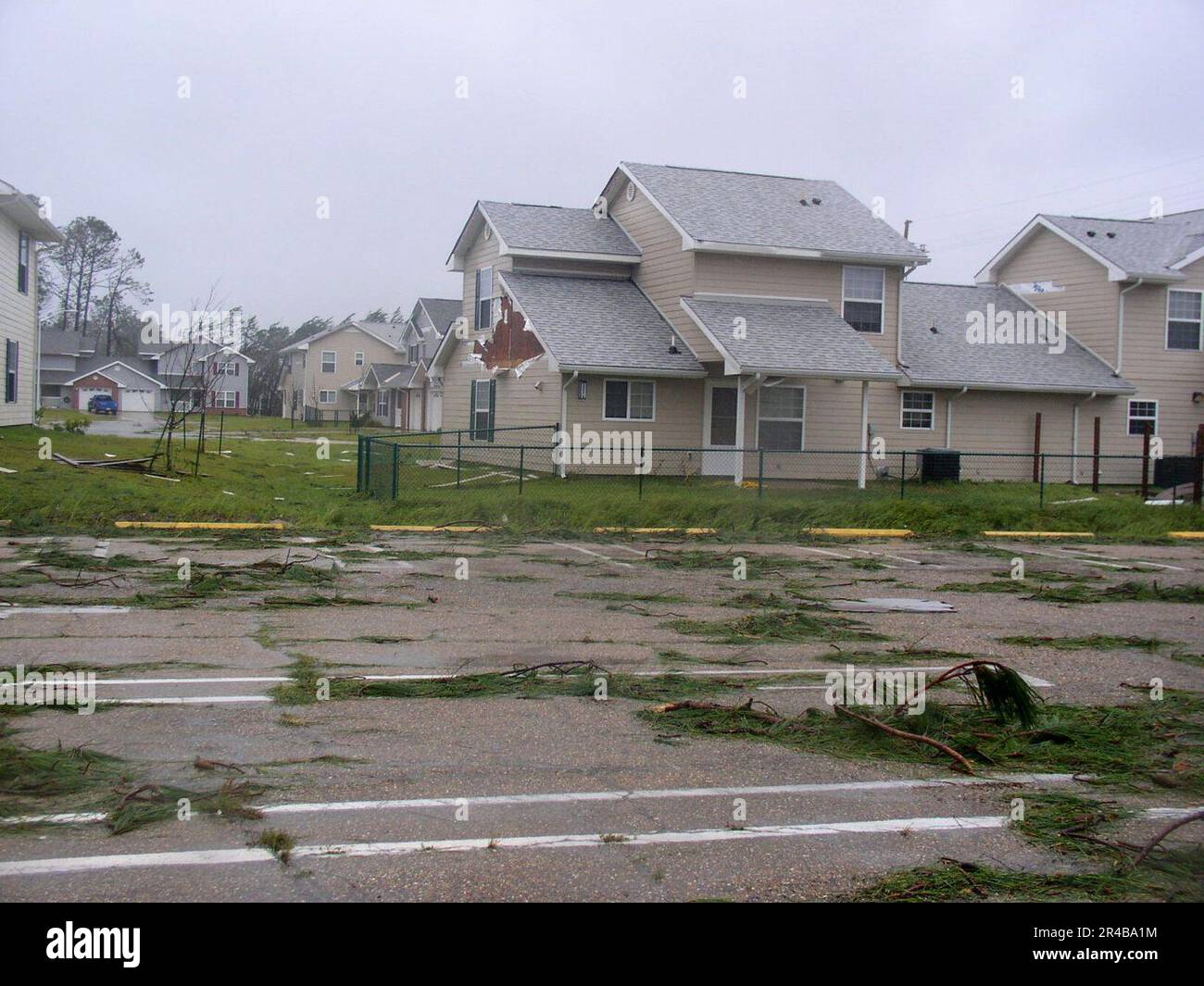 US Navy The family housing area on board Naval Construction Battalion ...