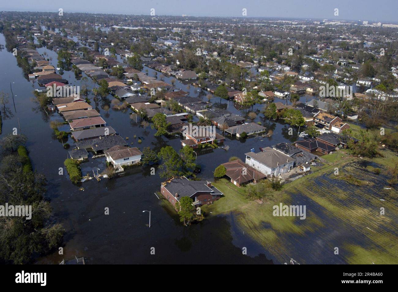 US Navy Four days after Hurricane Katrina made landfall on the Gulf ...