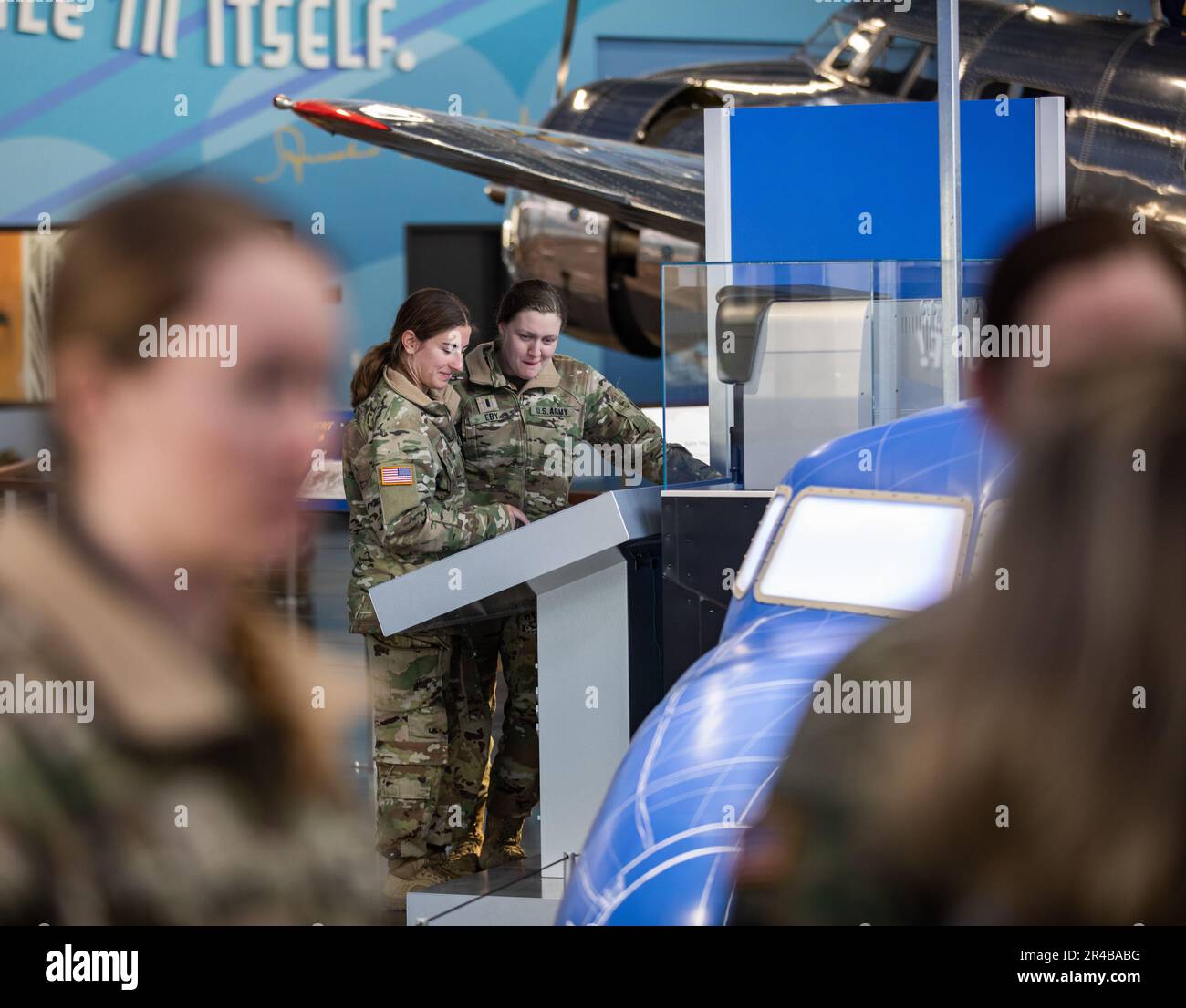 U.S. Army First Lt. Kaela Lynch, a rotary wing aviators assigned the ...