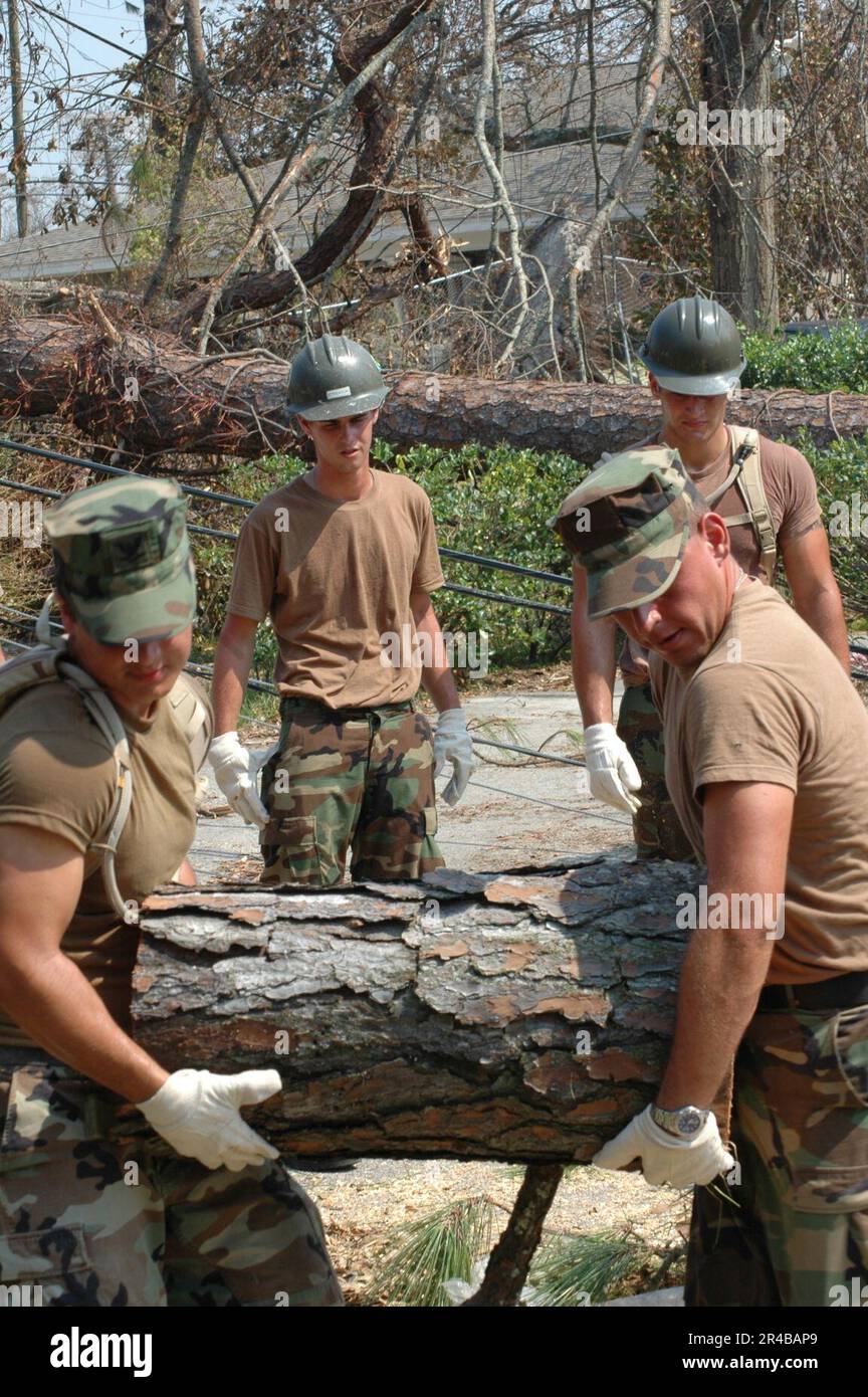 US Navy U.S. Navy Seabees assigned to Navy Construction Battalion One ...