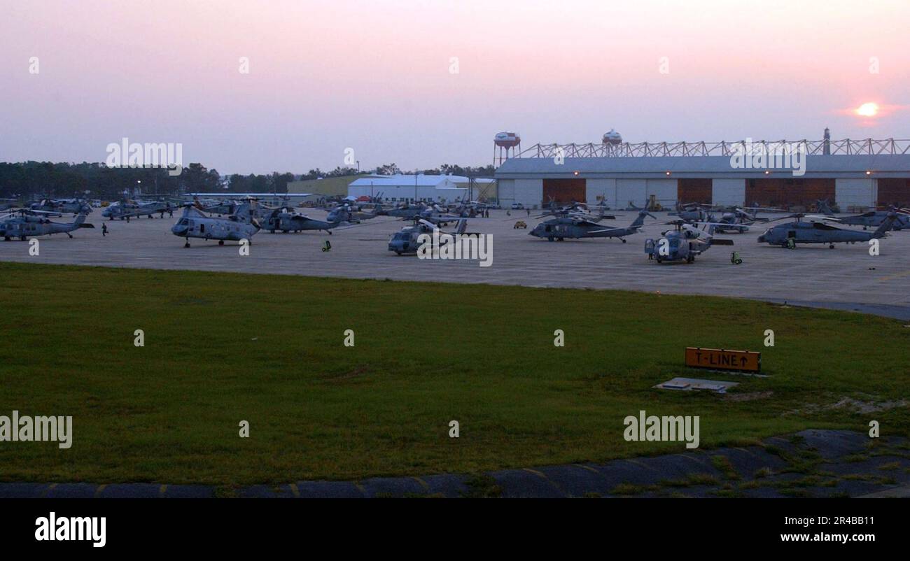 US Navy U.S. Navy helicopters prepare for the next day of search and ...